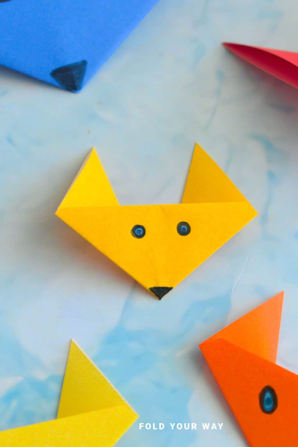 Easy Origami Fox Face | Fold Your Way