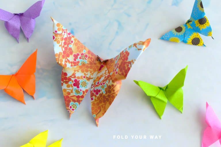 Easy Origami Butterfly | Fold Your Way