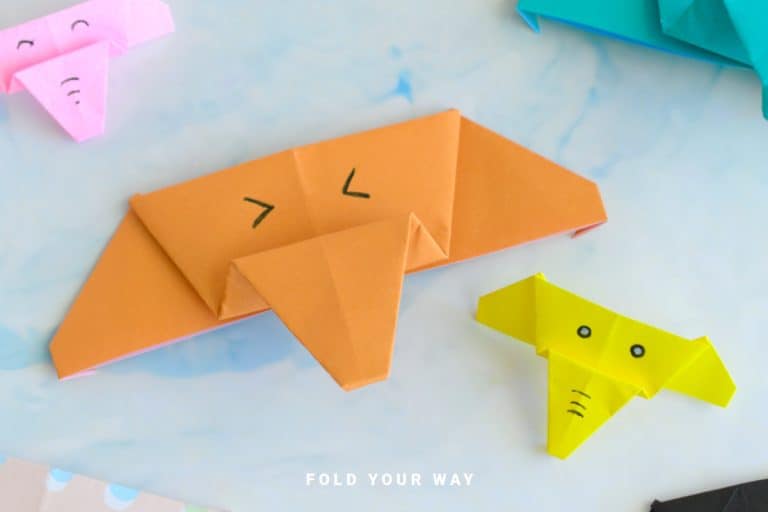 Easy Origami Elephant Face | Fold Your Way