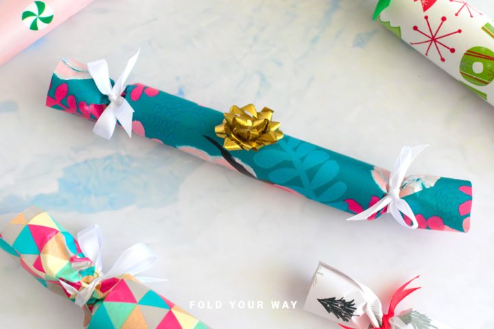 Cylinder Gift Wrapping Idea | Fold Your Way