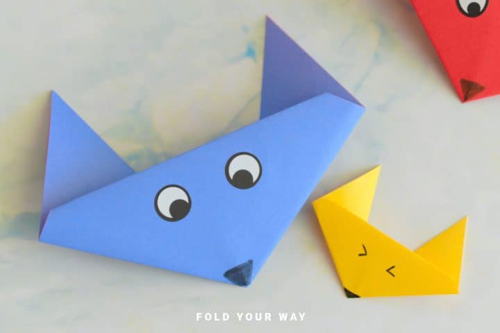 Easy Origami Fox Face | Fold Your Way