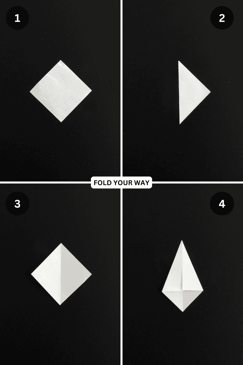 2D Origami Gnome | Fold Your Way