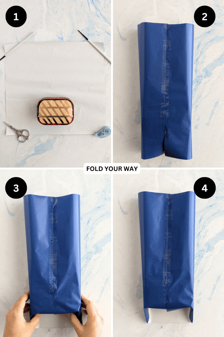 Gift Wrapping Idea With Handle | Fold Your Way
