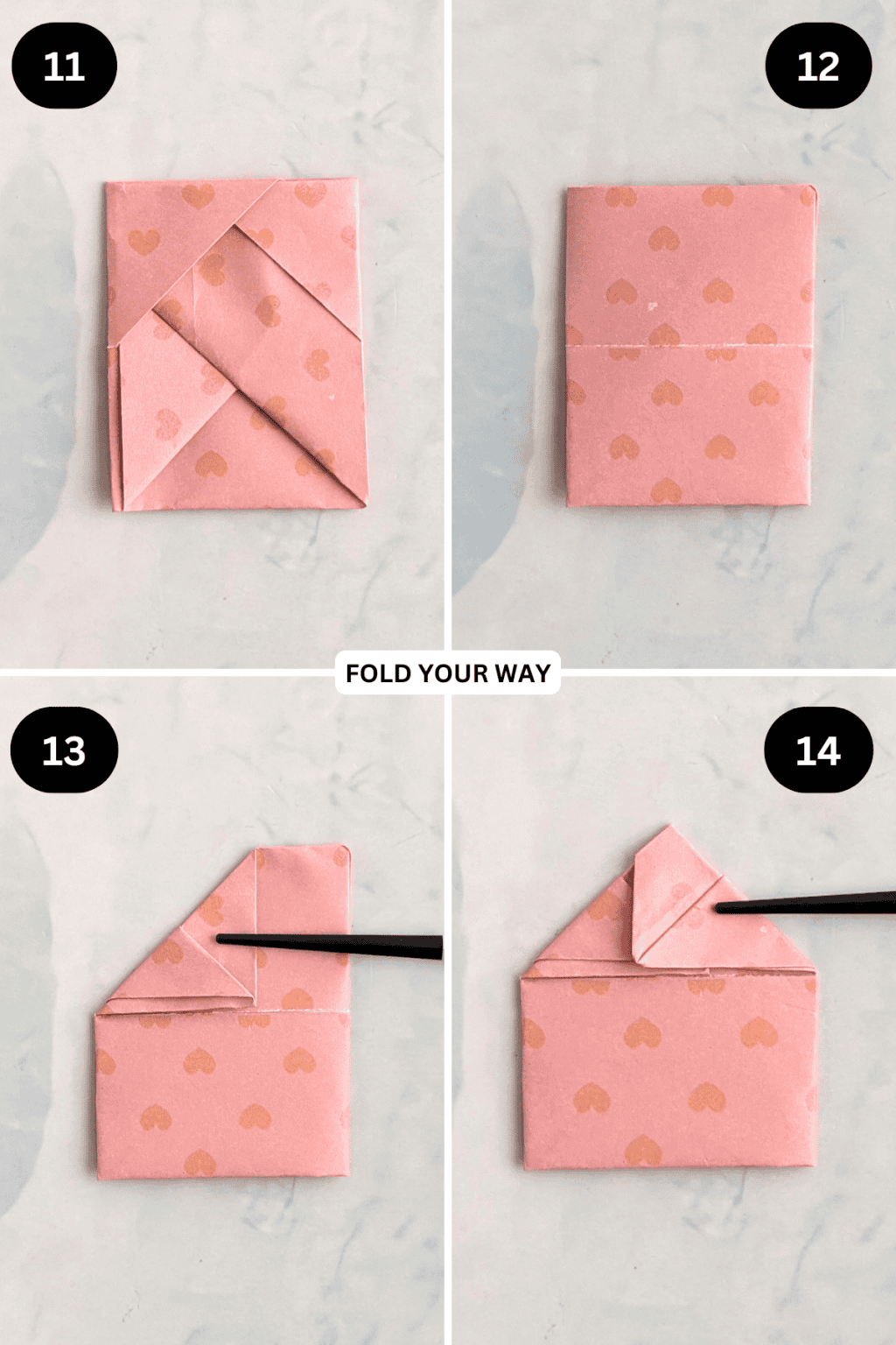 Origami Bamboo Letterfold | Fold Your Way