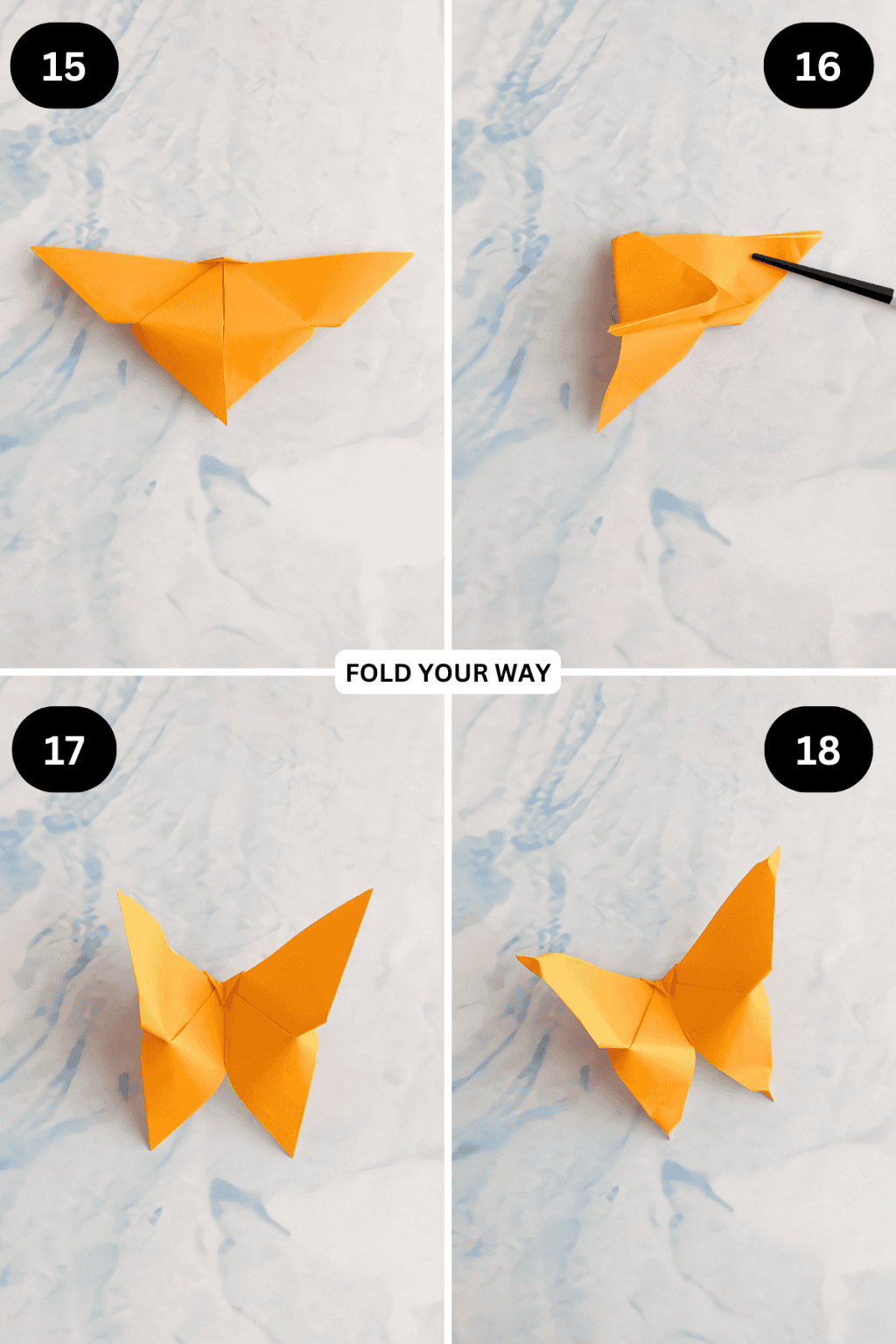 Easy Origami Butterfly | Fold Your Way