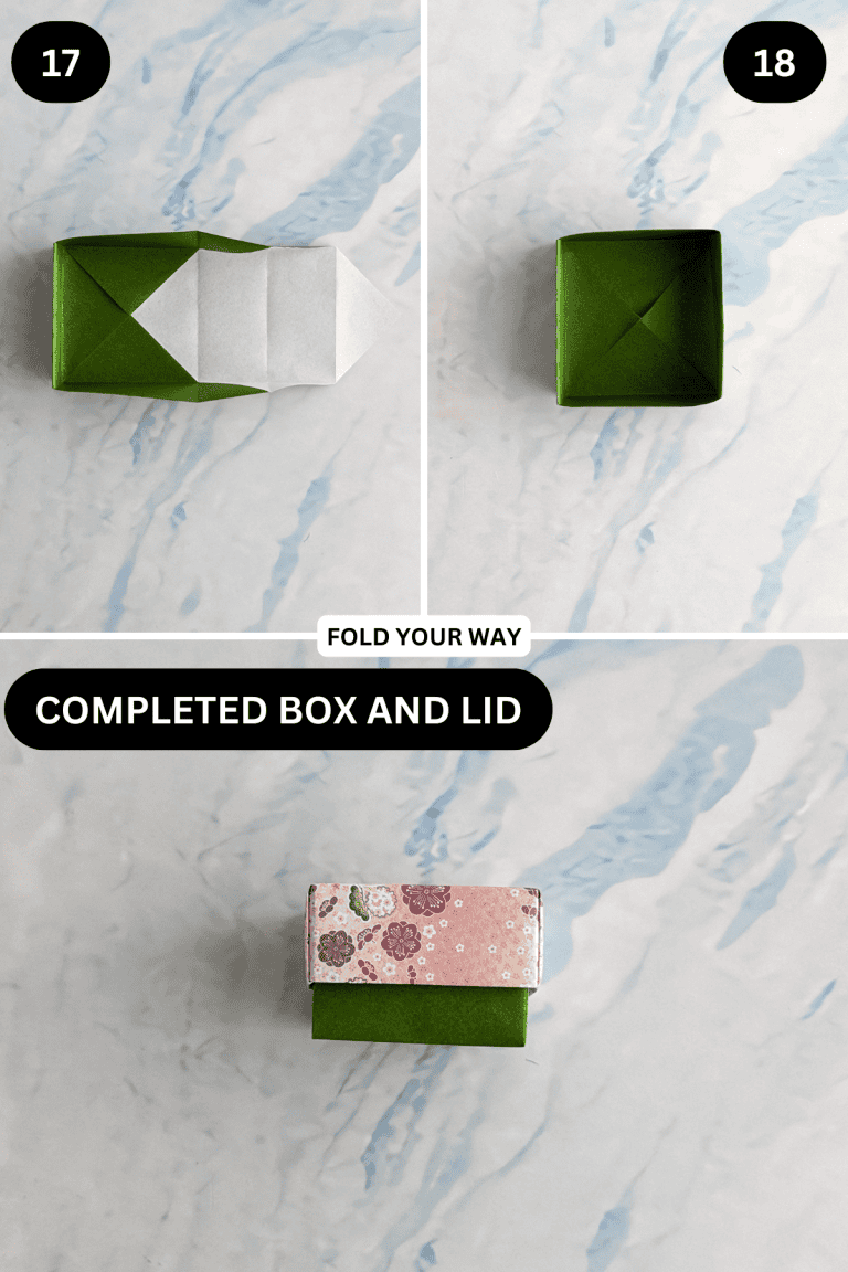 Masu Origami Box | Fold Your Way