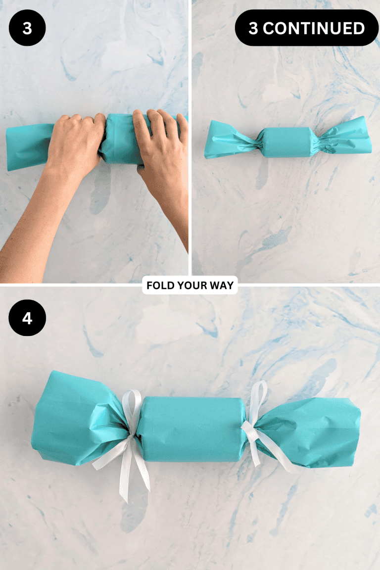 Cylinder Gift Wrapping Idea | Fold Your Way