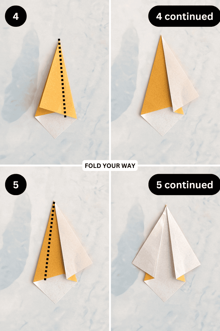 2D Origami Gnome | Fold Your Way