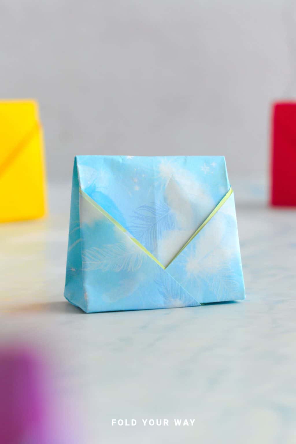 Easy Origami Pouch | Fold Your Way