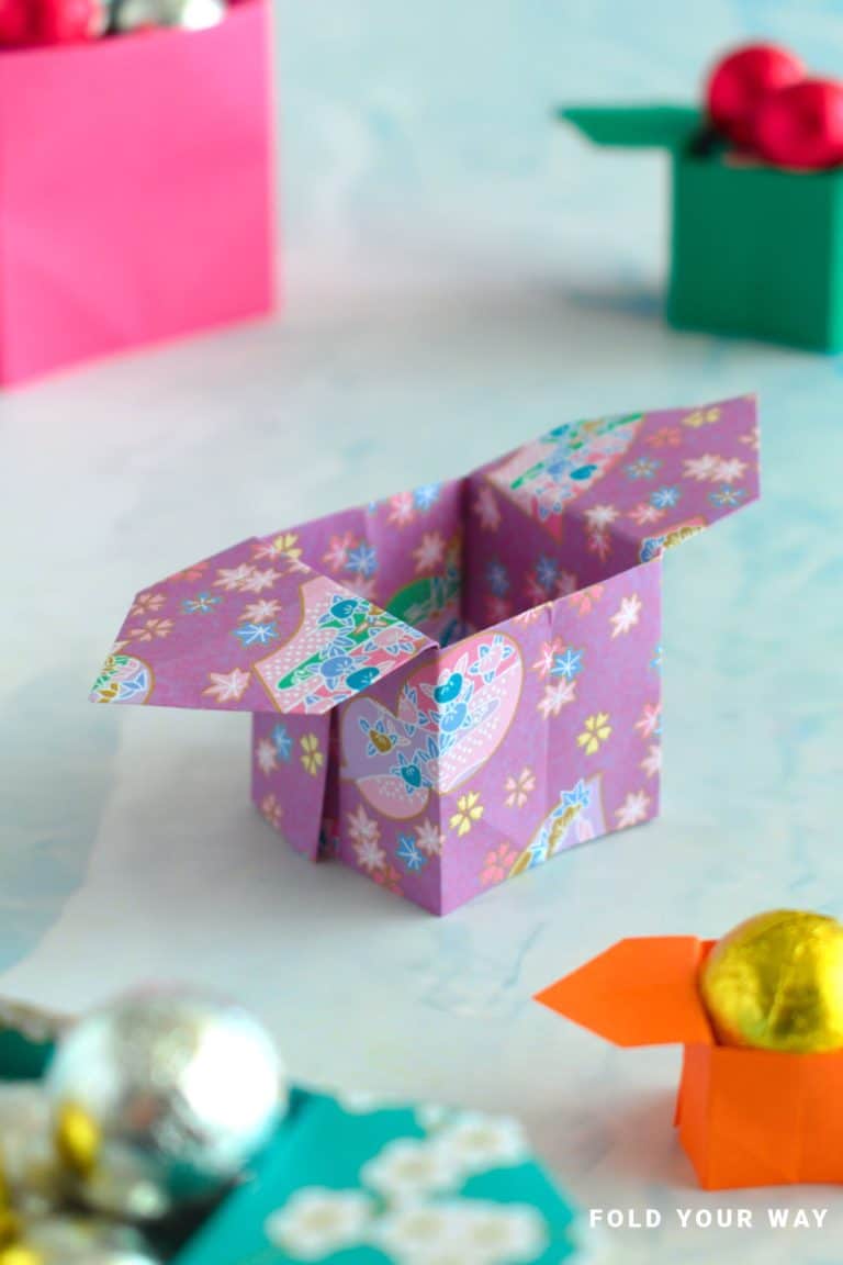 Origami Sanbo Box | Fold Your Way
