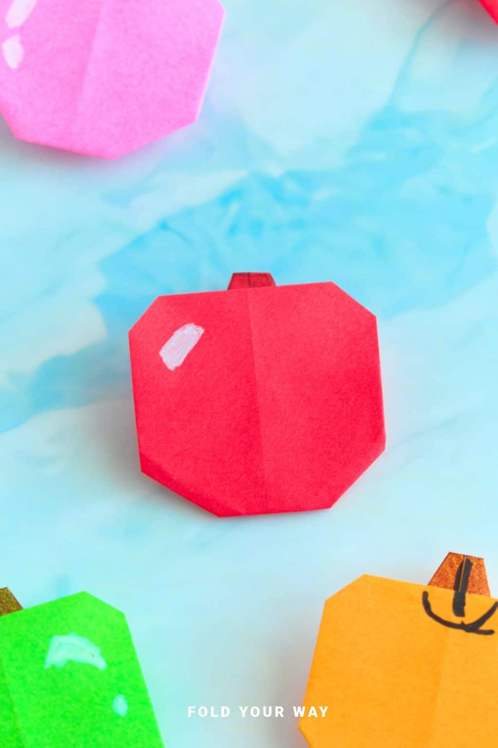 Origami Apple | Fold Your Way