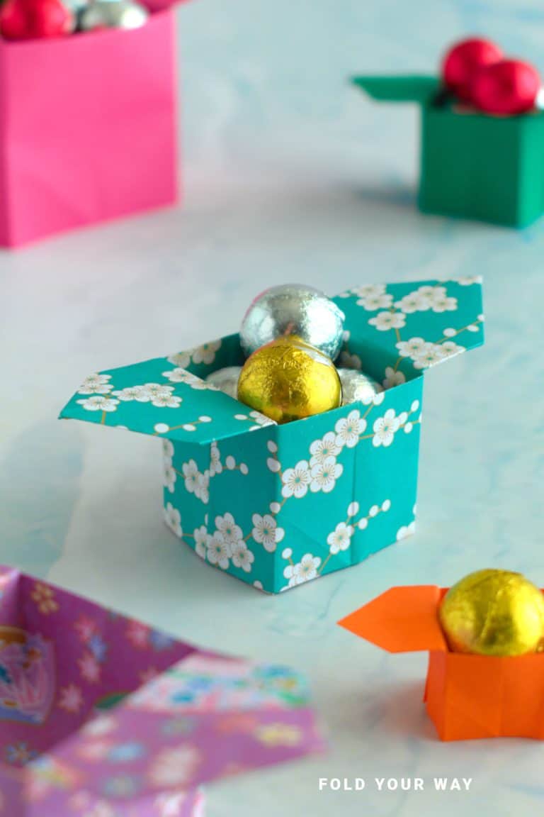 Origami Sanbo Box | Fold Your Way