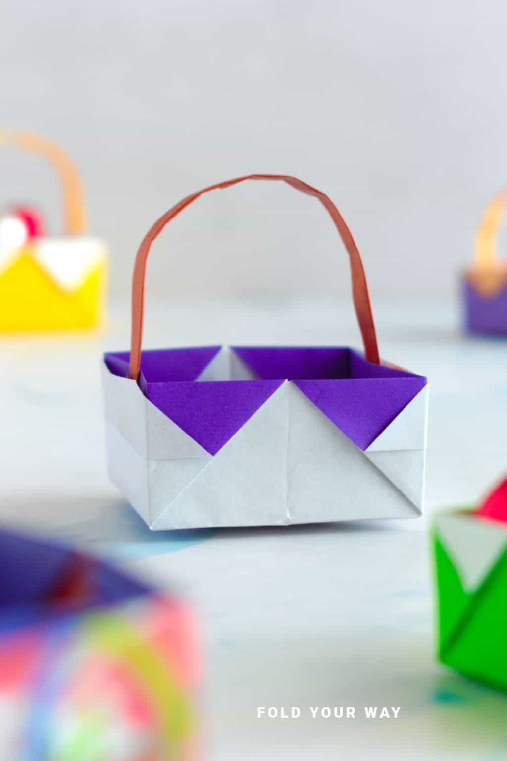 Traditional Origami Basket | Fold Your Way