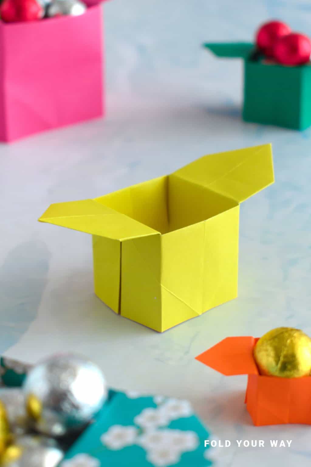 Origami Sanbo Box | Fold Your Way