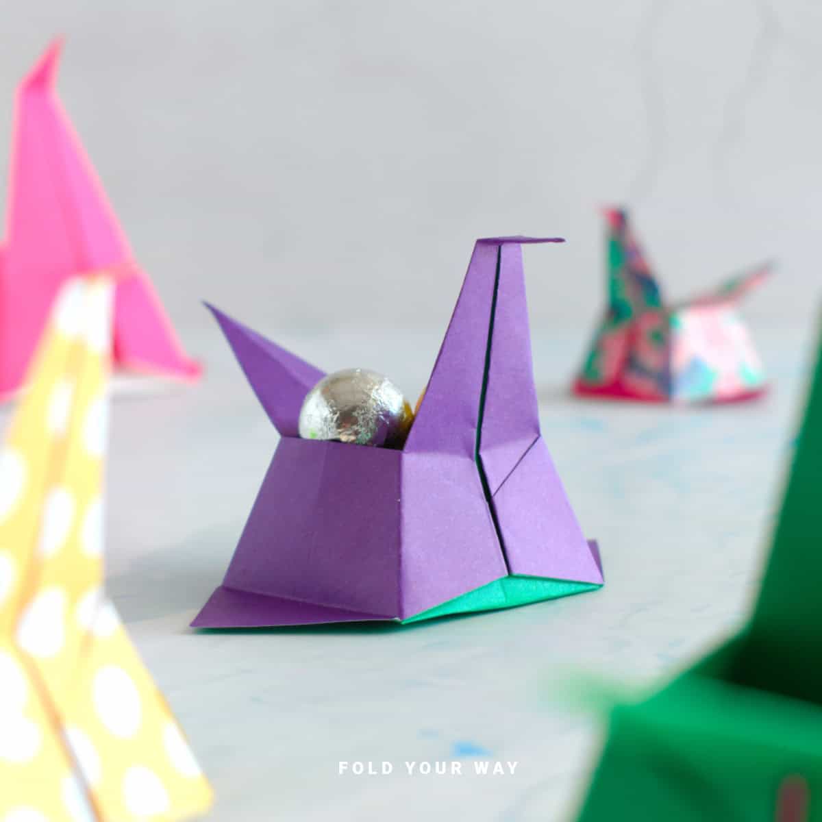 Origami Containers Origami Container For Gifts – Whisk Together
