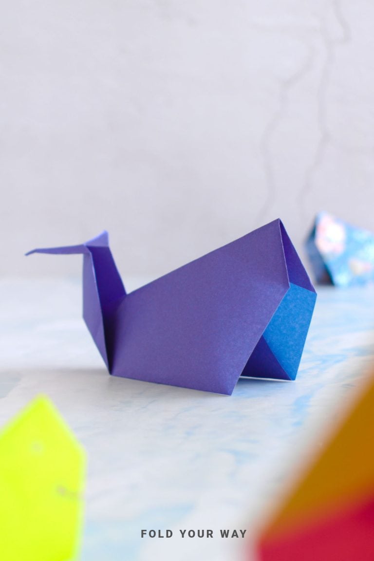 Easy Origami Whale | Fold Your Way