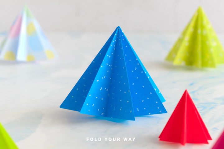 Simple Origami Christmas Tree | Fold Your Way