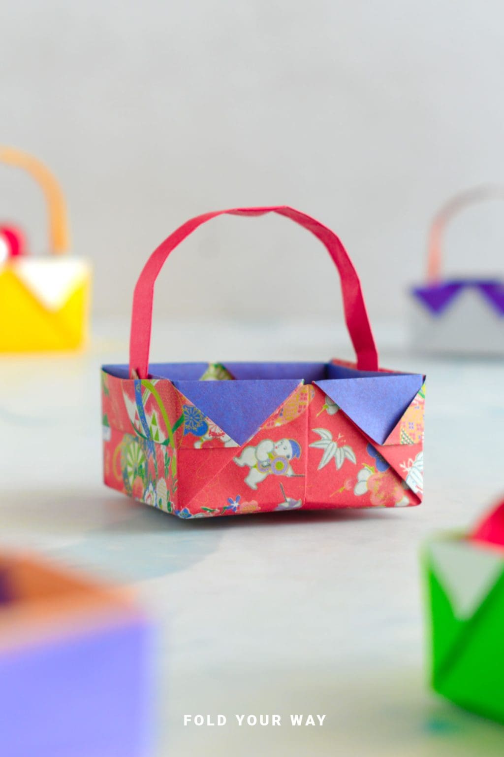 Traditional Origami Basket | Fold Your Way