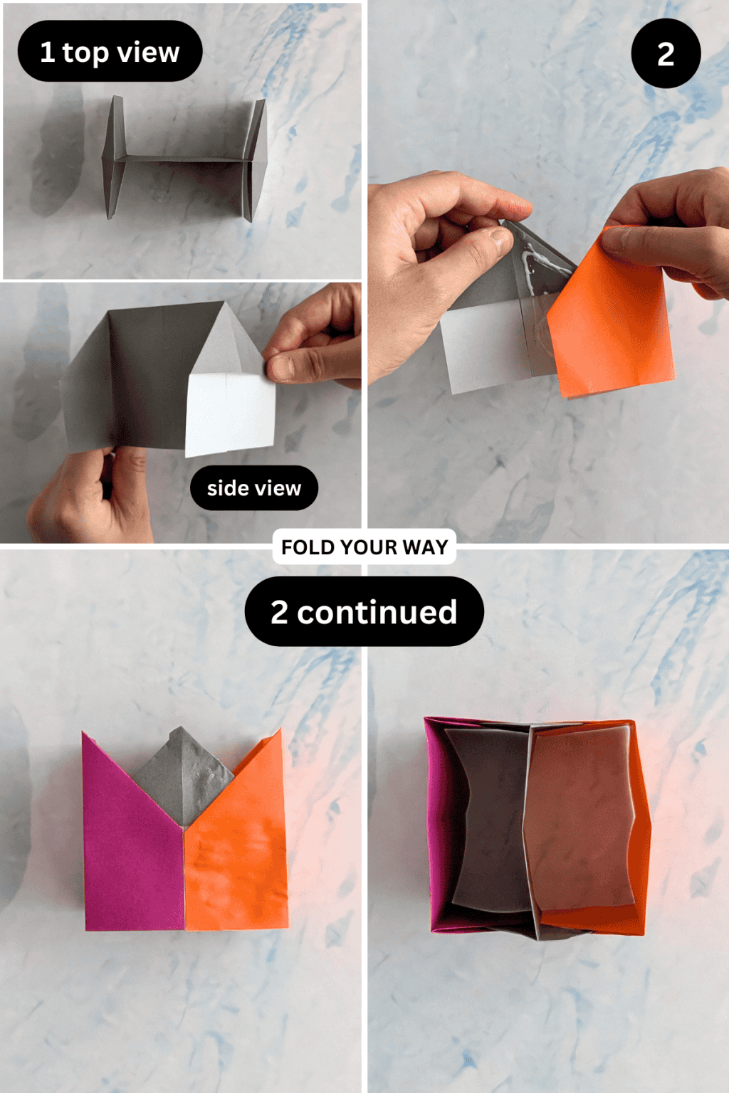 DIY Desk Organizer With Paper | Fold Your Way