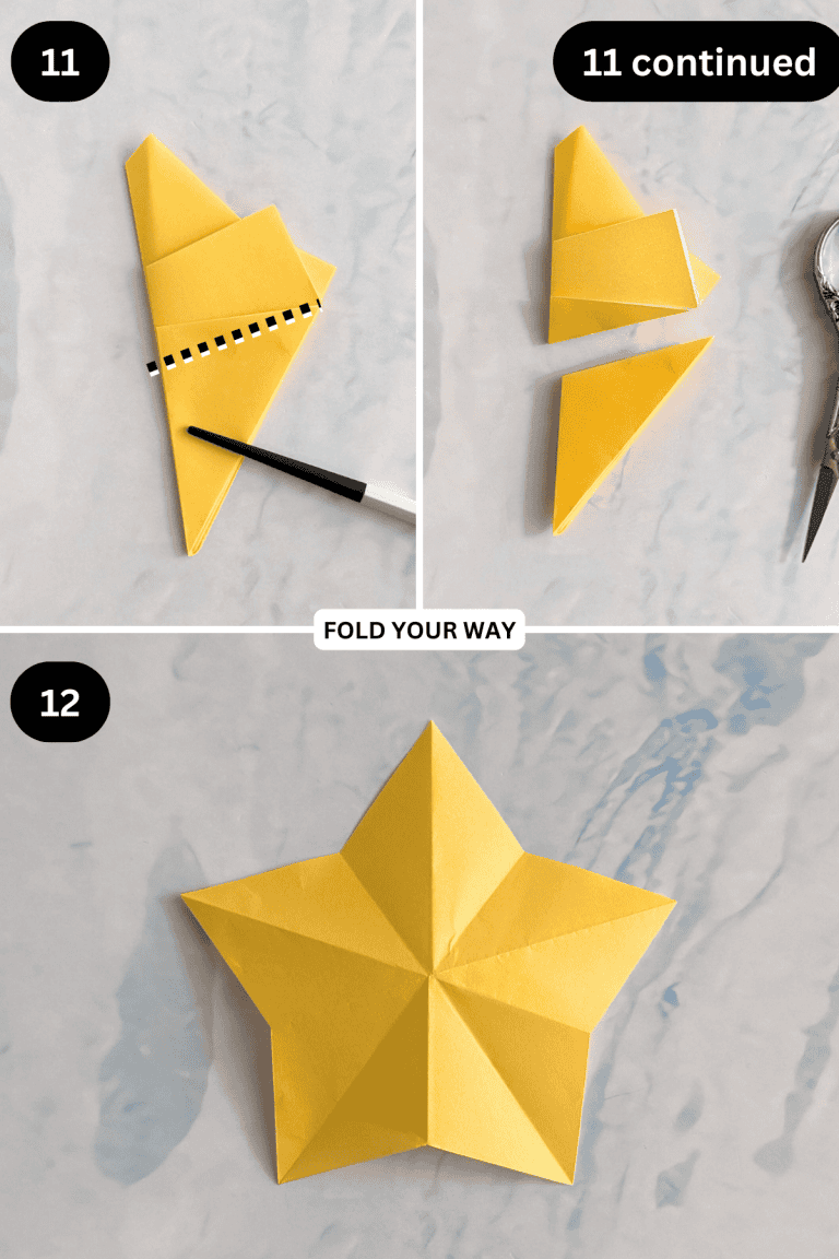 Paper Star Tutorial | Fold Your Way