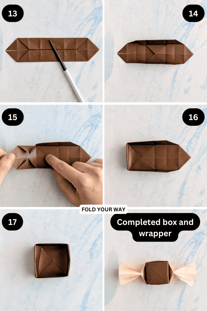 Candy Origami Box | Fold Your Way