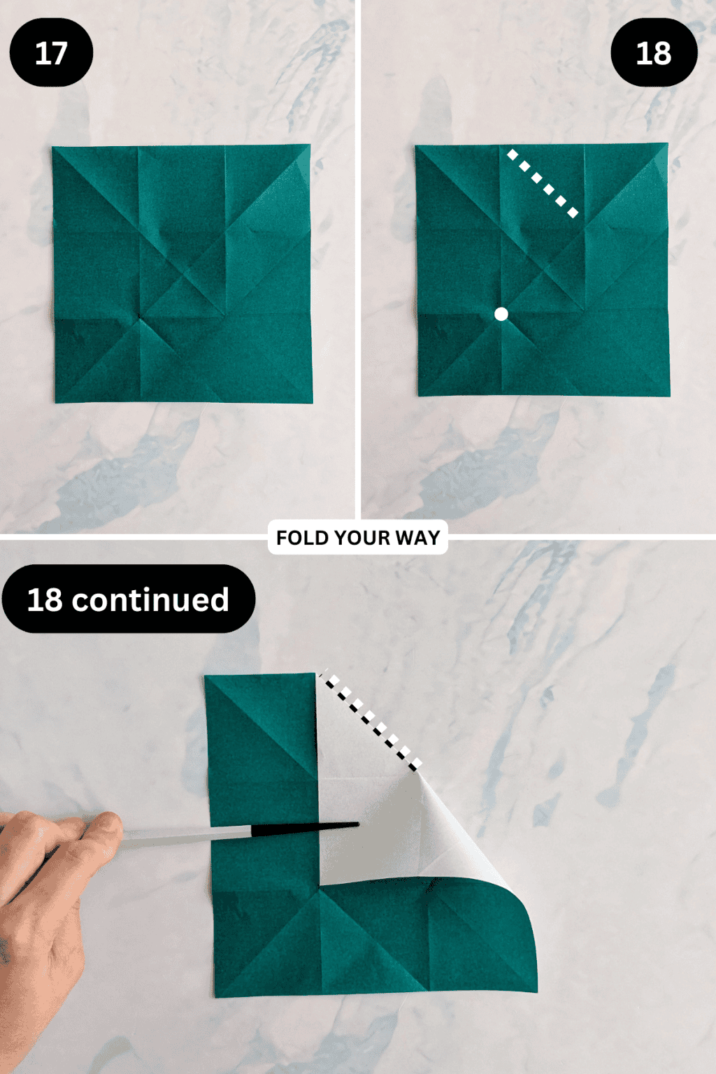 Square Origami Envelope | Fold Your Way