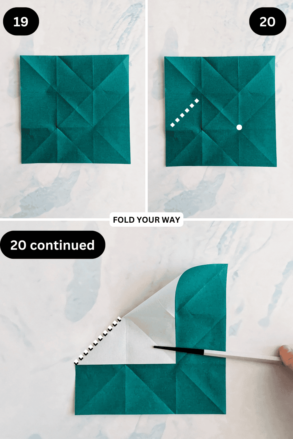 Square Origami Envelope | Fold Your Way