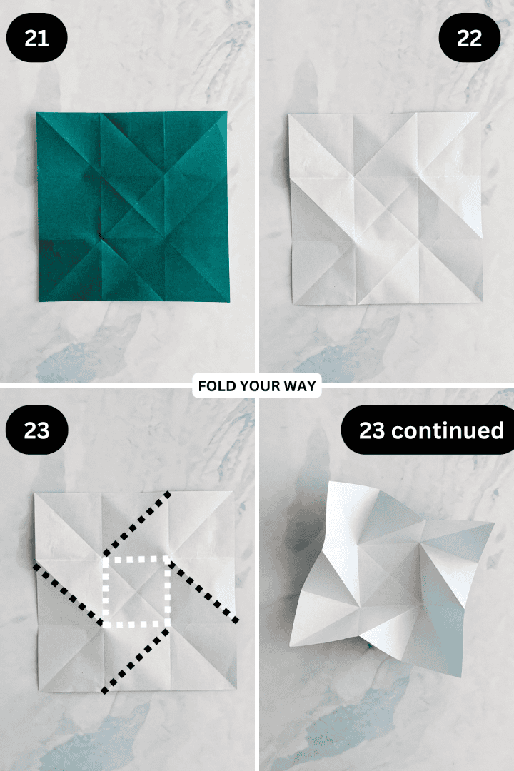 Square Origami Envelope | Fold Your Way