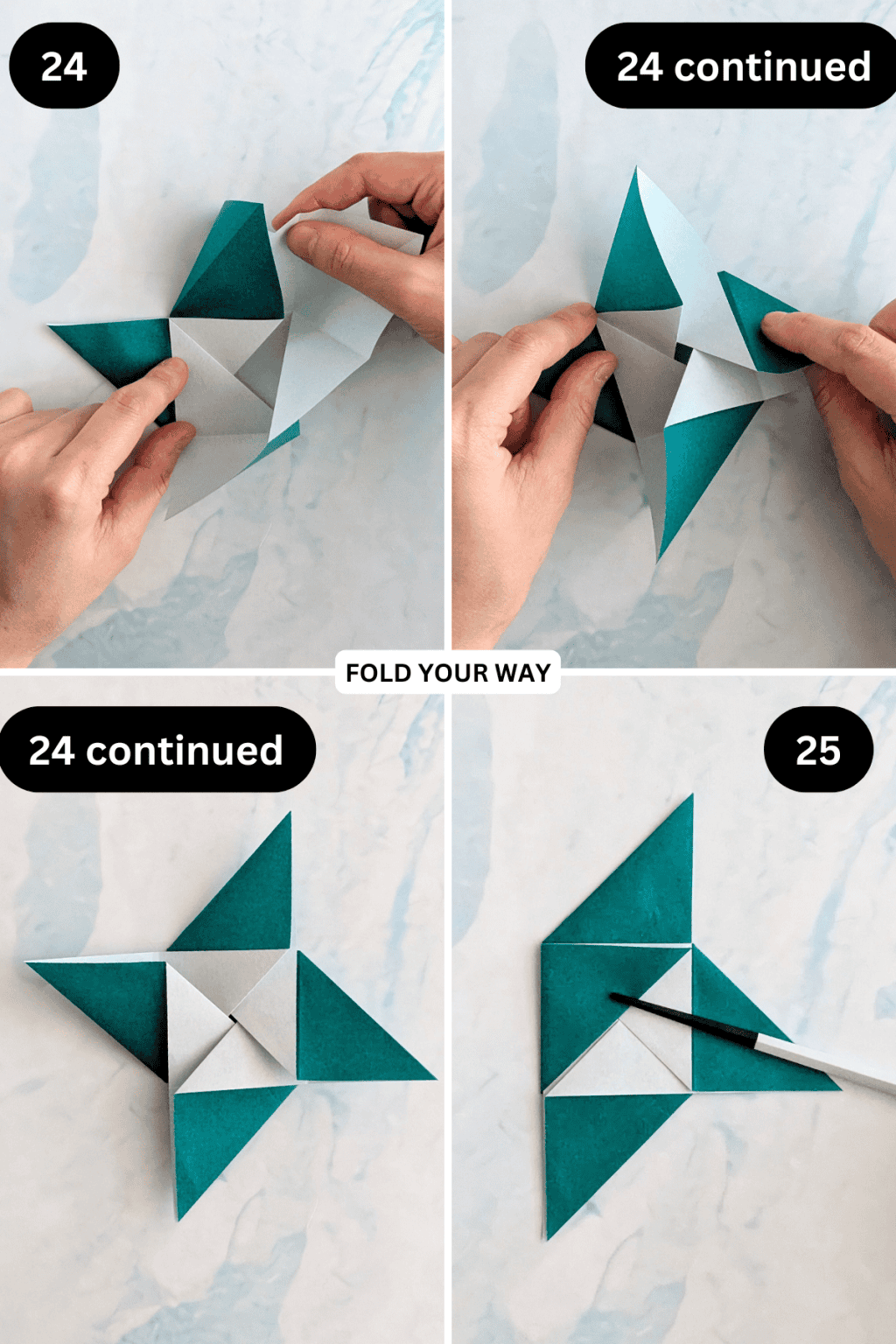 Square Origami Envelope | Fold Your Way