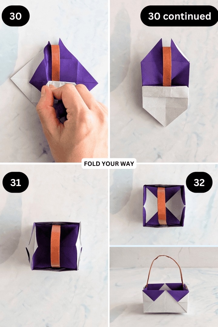 Traditional Origami Basket | Fold Your Way