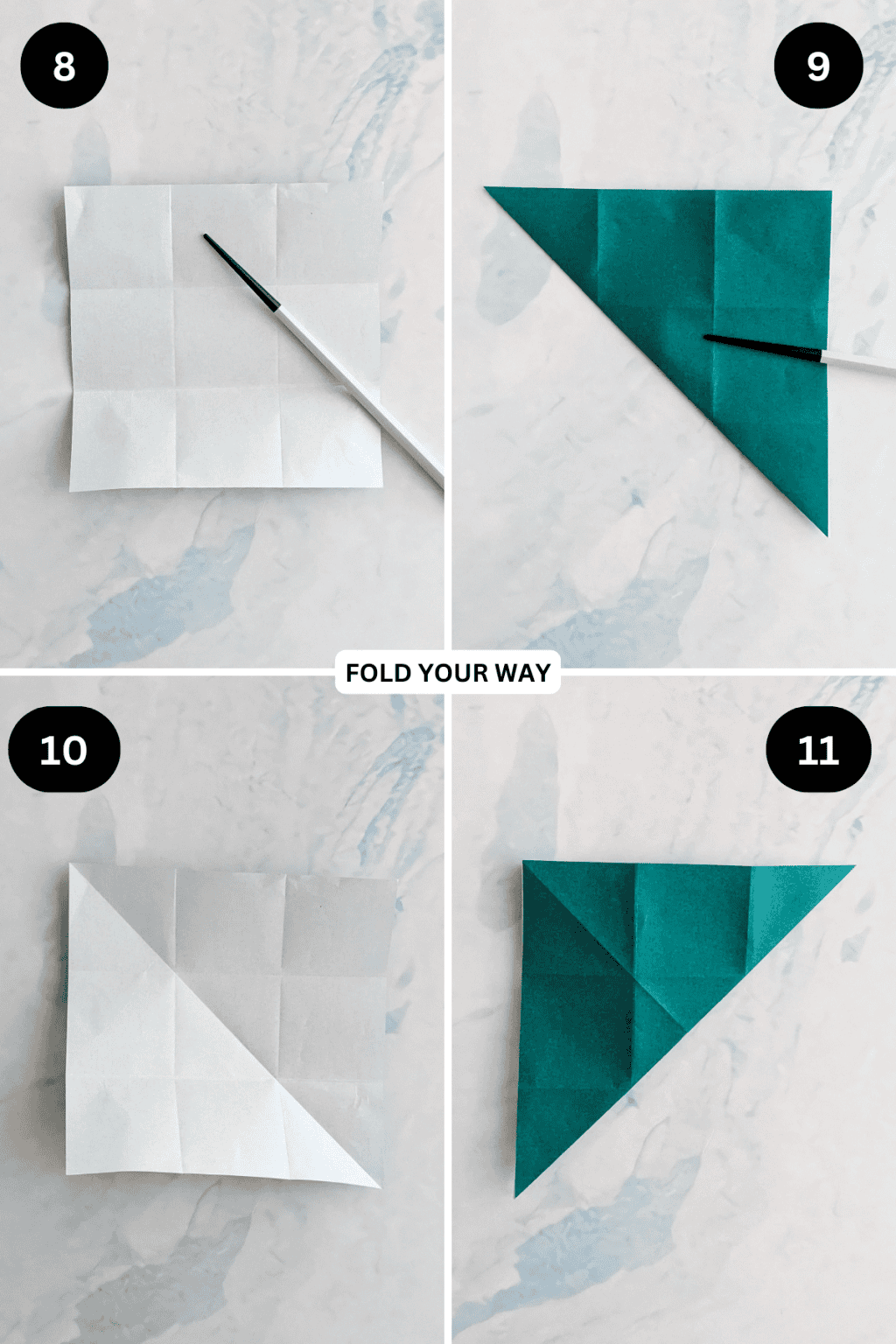 Square Origami Envelope | Fold Your Way