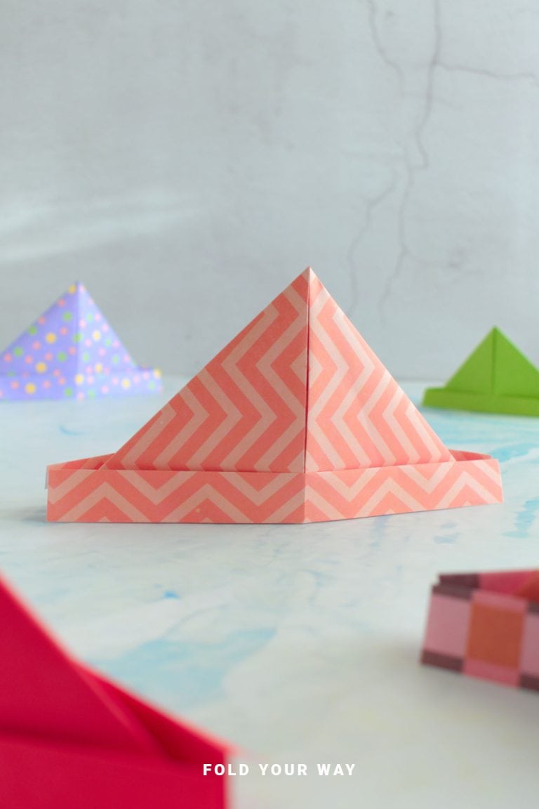 How To Make An Easy Origami Hat | Fold Your Way