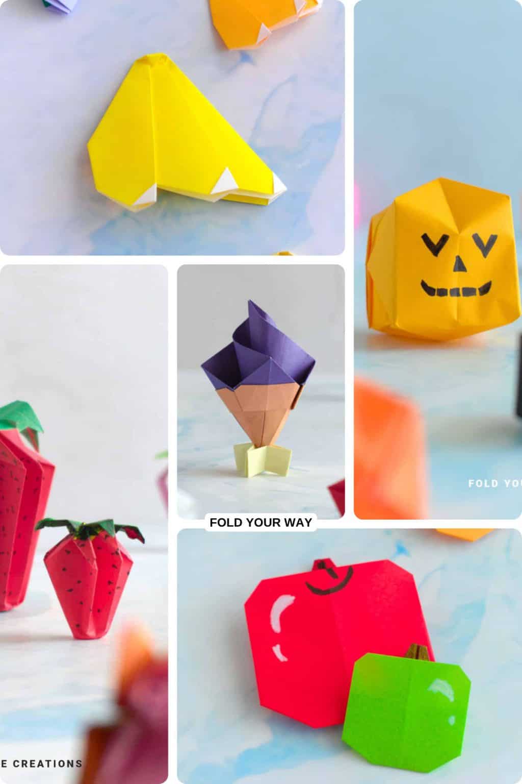 How To Make Easy Origami Food | Fold Your Way