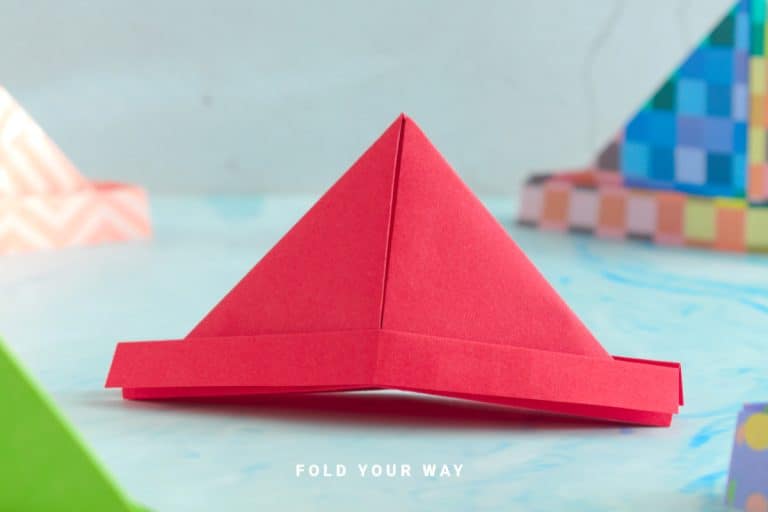 How To Make An Easy Origami Hat | Fold Your Way