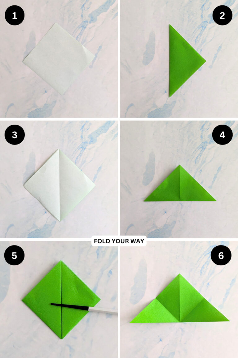 Crane Corner Origami Bookmark | Fold Your Way
