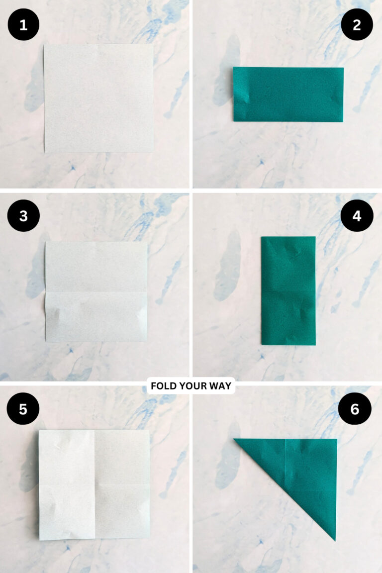 How To Make An Easy Origami Pinwheel | Fold Your Way