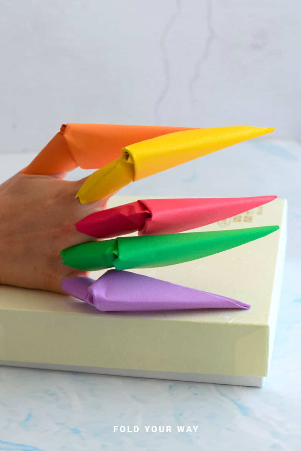 How To Make Easy Origami Claws | Fold Your Way