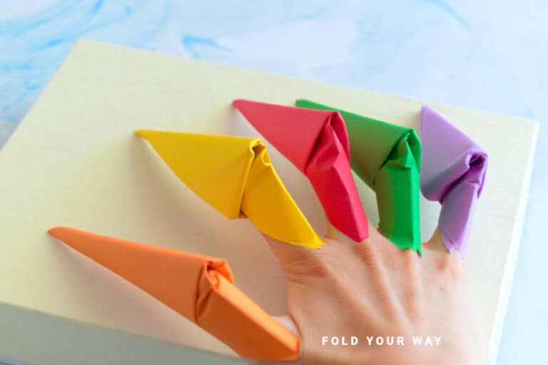 How To Make Easy Origami Claws | Fold Your Way