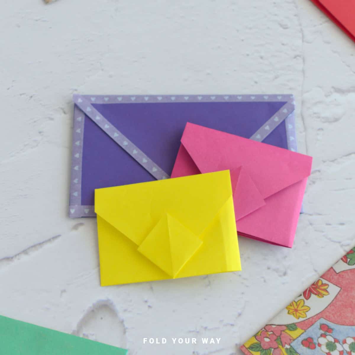 DIY Letterfold Envelope | Fold Your Way